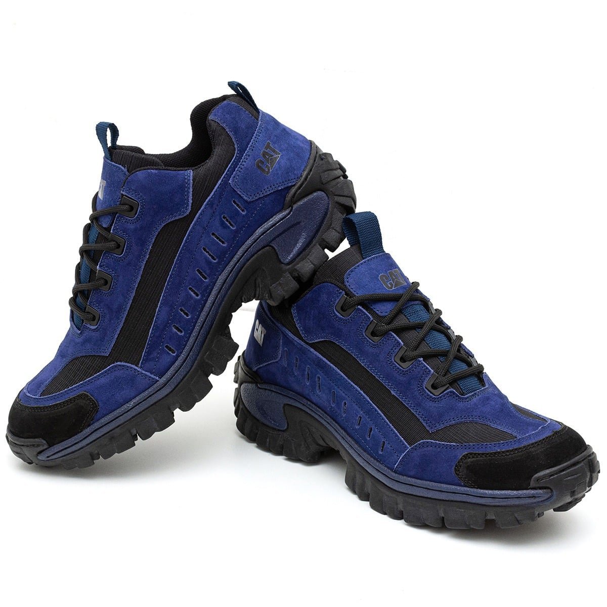 Tênis Caterpillar Intruder Azul Nobuck - Caterpillar